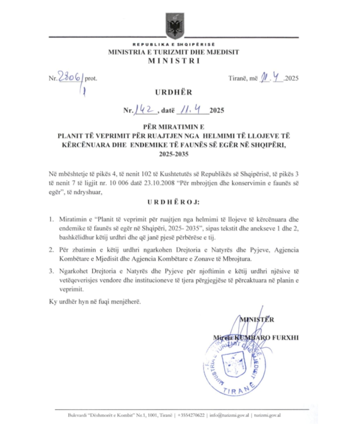 A huge win for wildlife in Albania: Action Plan against poisoning ...
